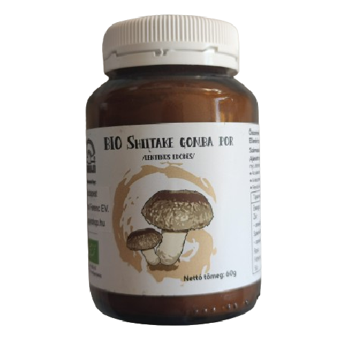 Shiitake gomba por (lentinus edodes) 60 gramm - Gyógyírshop